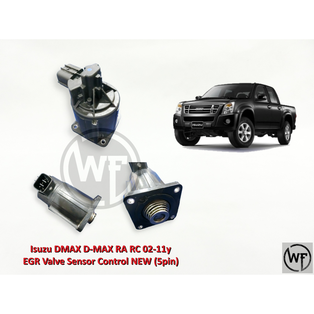 Isuzu DMAX D-MAX RA RC 02-11y EGR Valve Sensor Control NEW (5pin ...