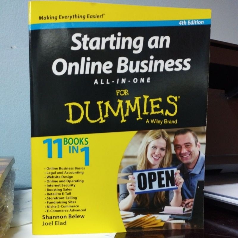 Starting an Online Business All-in-One For Dummies (paper quality got ...
