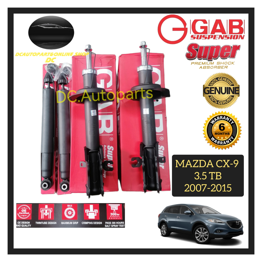 ORIGINAL GAB SUPER PREMIUM ABSORBER MAZDA CX9 CX-9 3.5 TB ( FRONT ...