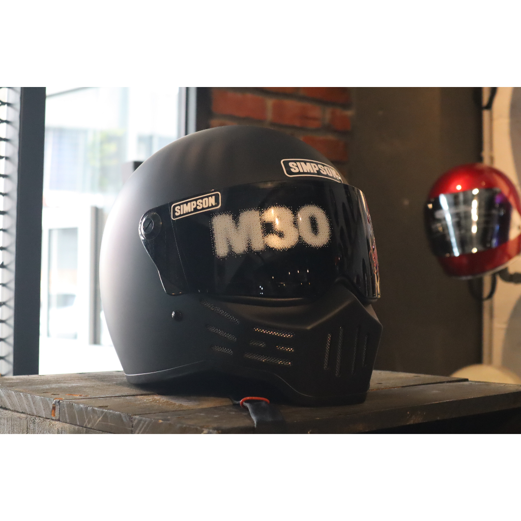 Simpson M30 Motorcycle Helmet | Shopee Malaysia