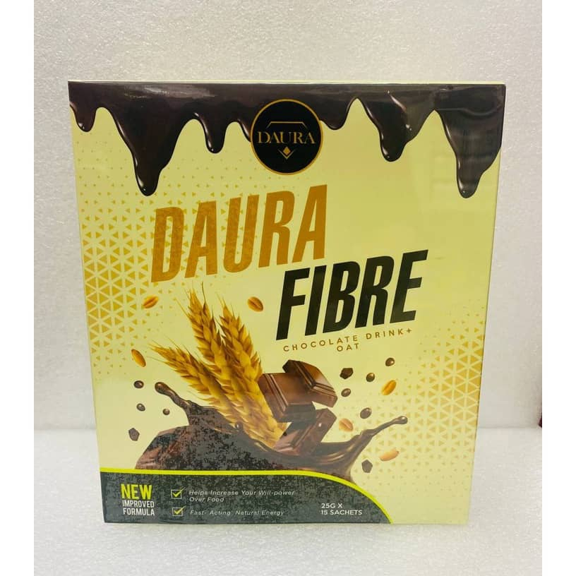Minuman Turunkan Berat Badan Daura Fibre Chocolate Original HQ | Shopee ...