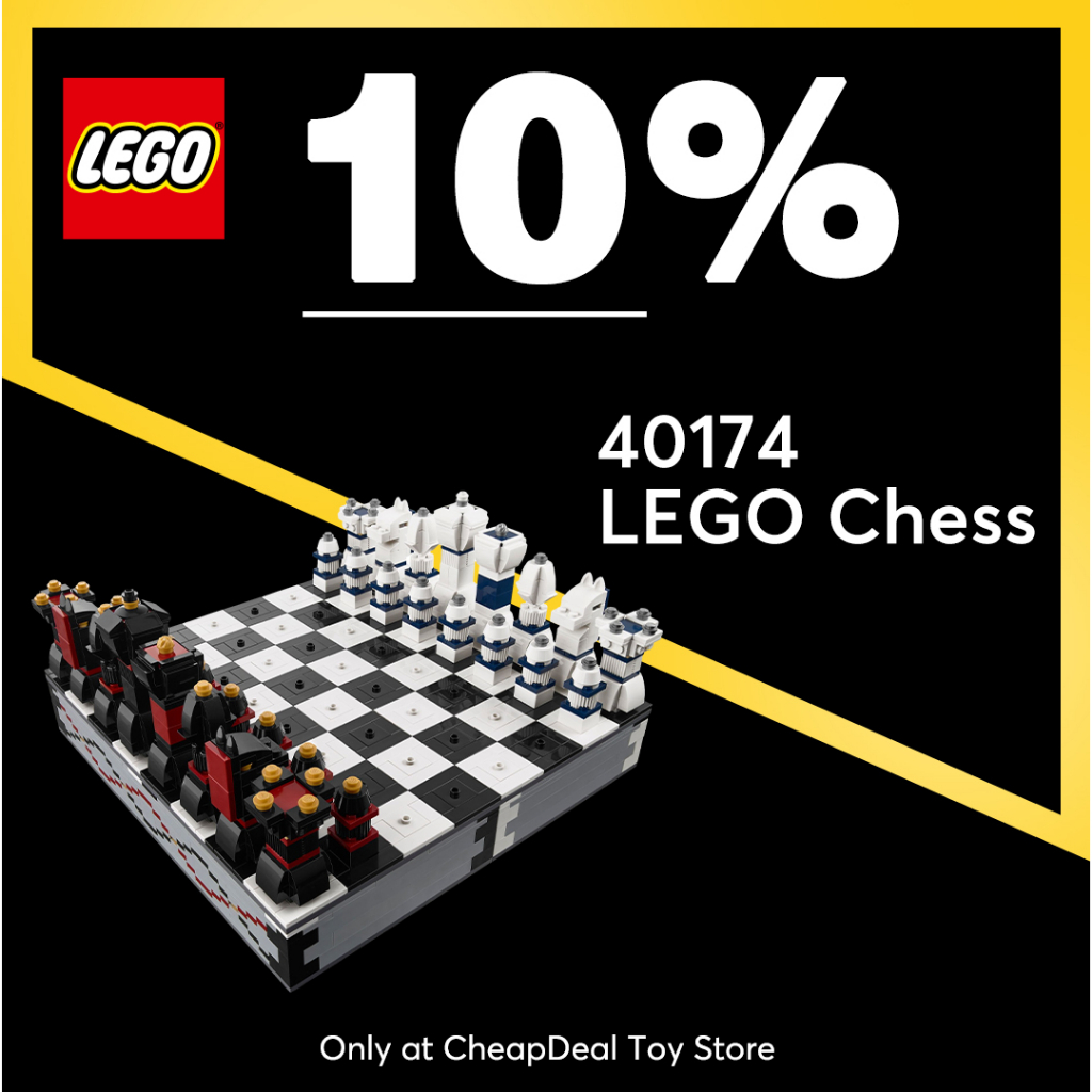 [CheapDeal] - LEGO 40174 LEGO Chess (1450 Pieces) | Shopee Malaysia