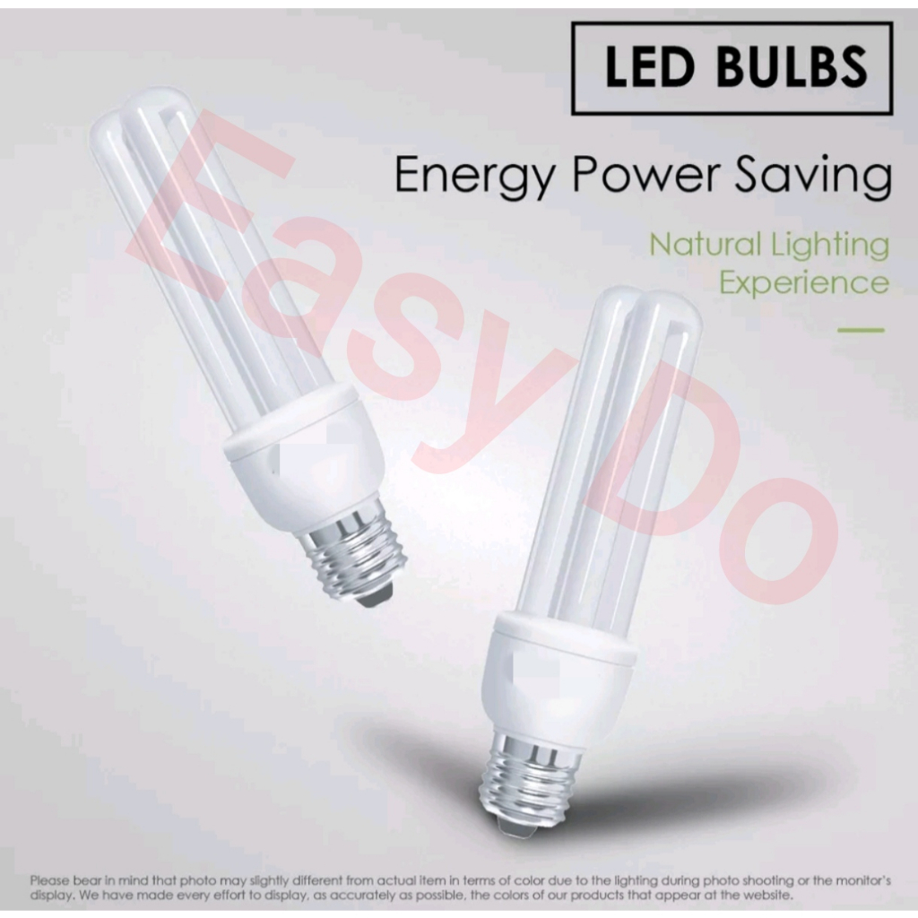 E27 9W/11W/13W/15W/18W Energy Saving Lamp 2U&3U Shape Light Bulb | Shopee Malaysia
