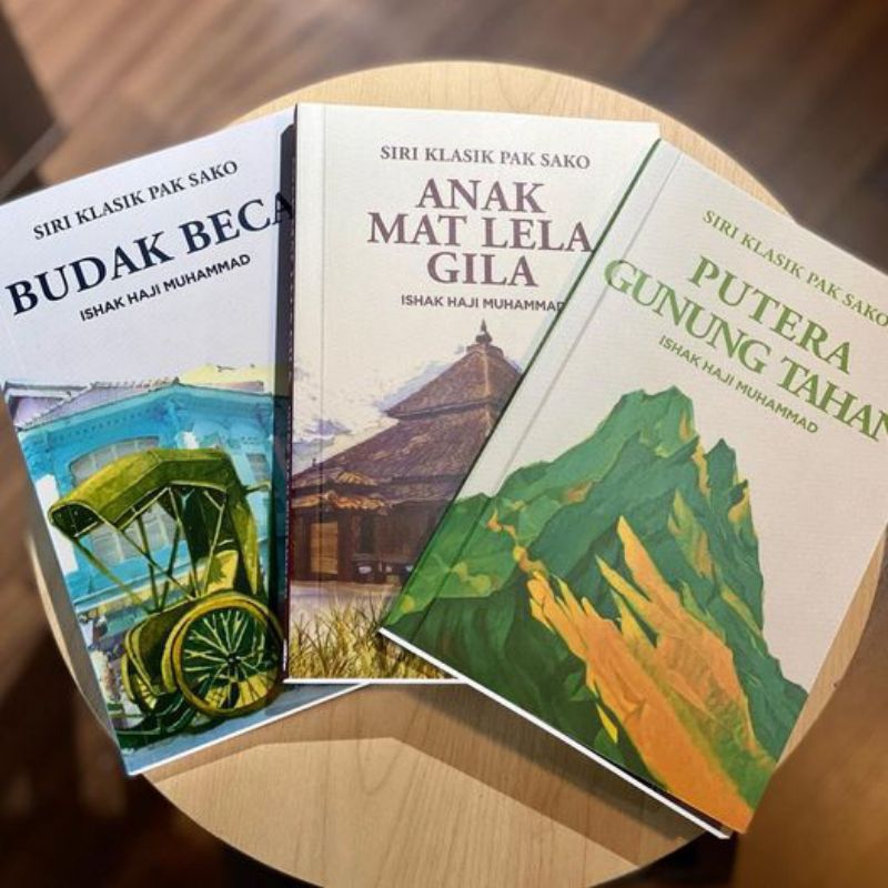 Koleksi Novel Pak Sako (Anak Mat Lela Gila | Budak Beca | Putera Gunung ...