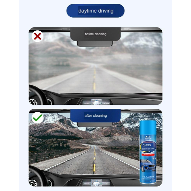 Car Care Glass oil stain Spray/Anti Rain Mist Coating Windscreen/Rain ...