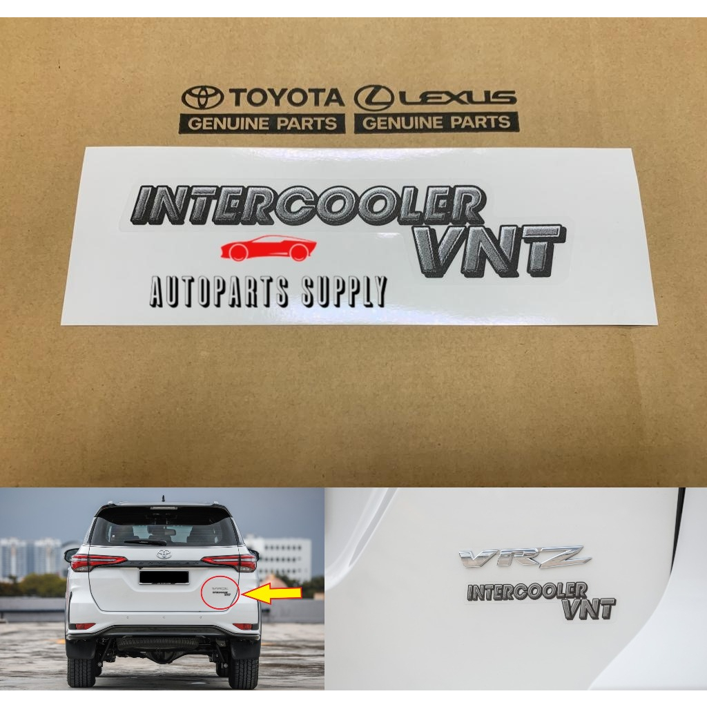 ORIGINAL TOYOTA FORTUNER 2021 - 2023 GUN155 GUN156 TGN155 TGN156 REAR ...