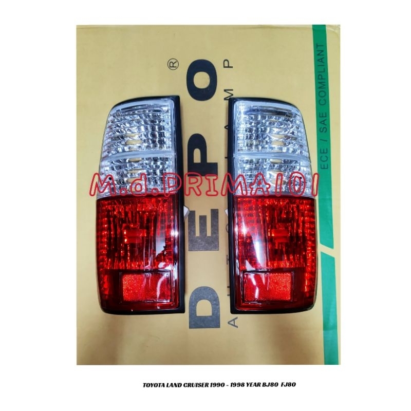 TOYOTA LAND CRUISER 1990 - 1998 YEAR BJ80 FJ80 HJ80 HZJ80 REAR LIGHT /TAIL LAMP /LAMPU BELAKANG ...