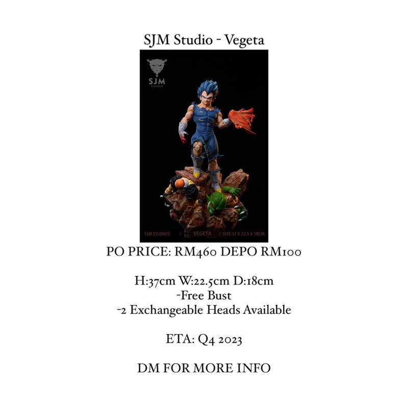 SJM Studio - Vegeta | Shopee Malaysia