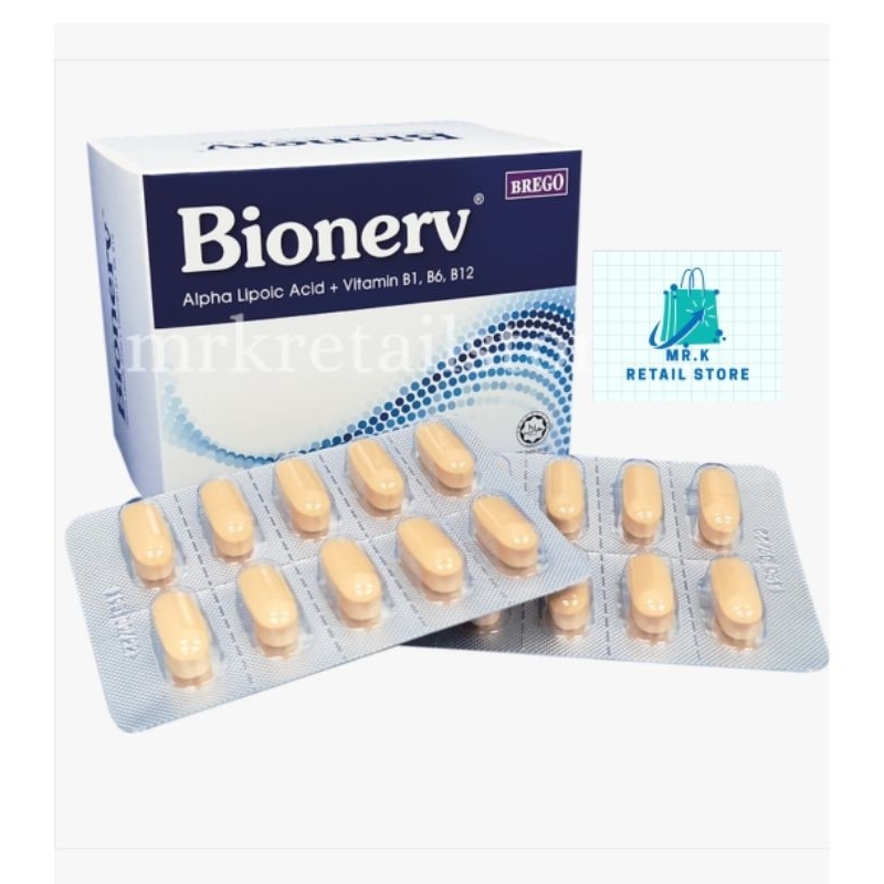Bionerv Tablet 60's (Sakit urat) | Shopee Malaysia