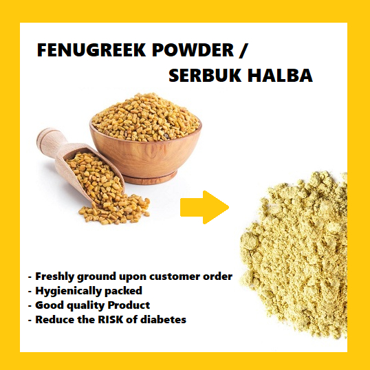 Good Quality Fenugreek Powder / Serbuk Biji Halba | Shopee Malaysia