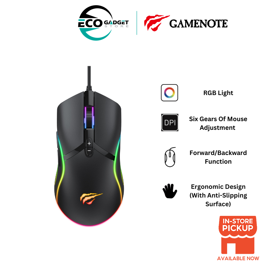 Gamenote | Havit MS1026 Gaming mouse | Shopee Malaysia