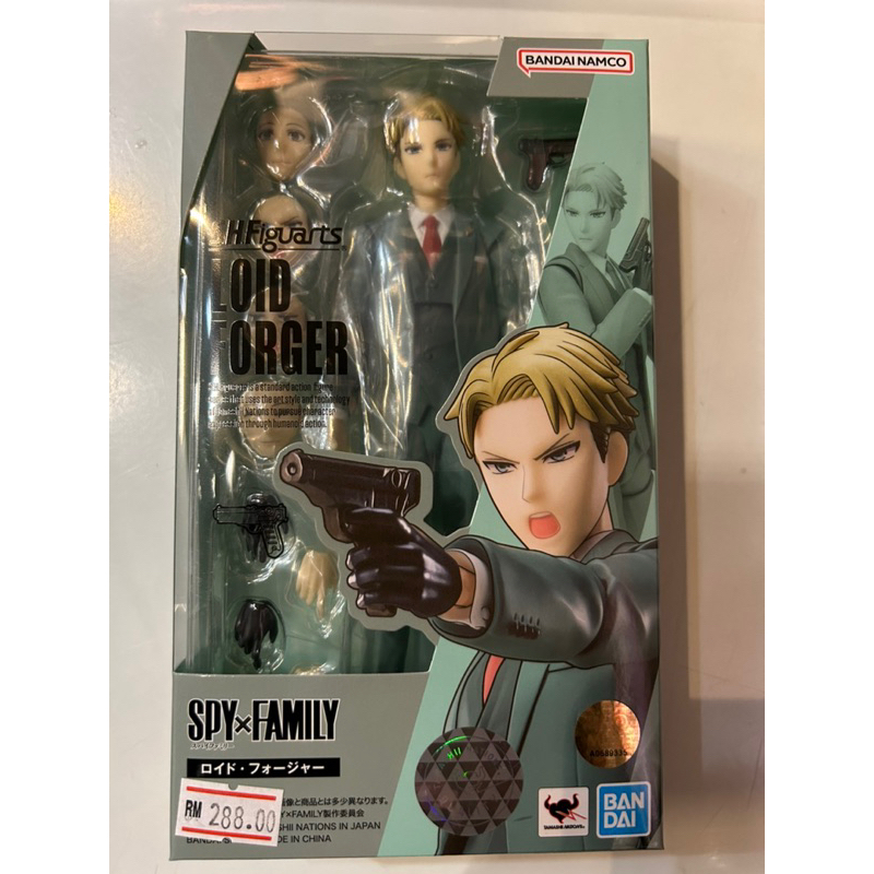 Bandai SHF S.H.Figuarts Spy X Family Loid Forger Action Figure | Shopee ...