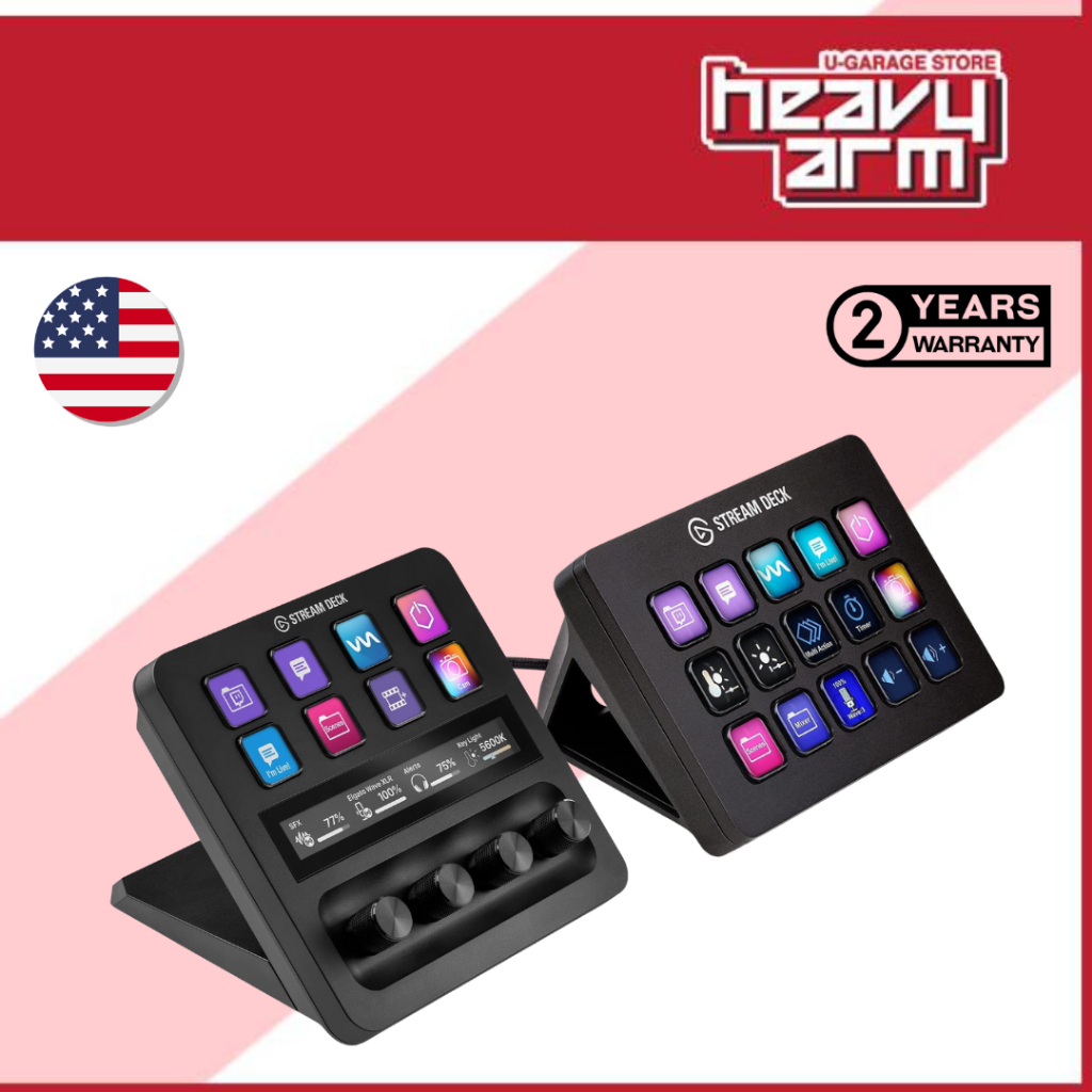 Elgato Stream Deck MK2 | Stream Deck+ | Content Creation Customizable ...