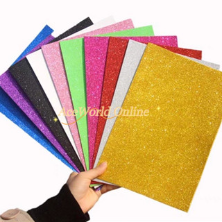 Glitter EVA Foam | 20x30cm | Kad Busa EVA Berkilau | DIY | Arts & Craft ...