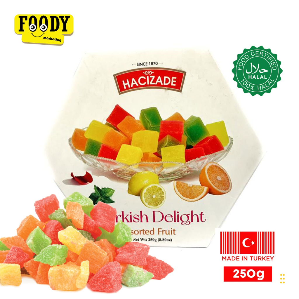 Turkish Delights Lokum Sedap Manisan Dari Turki | Turkish Sweet - 250g ...