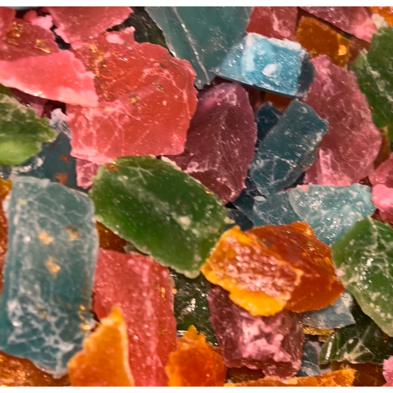 Mini clusters crystal Candy Edible Crystal Gems Kohakutou Agar Agar ...