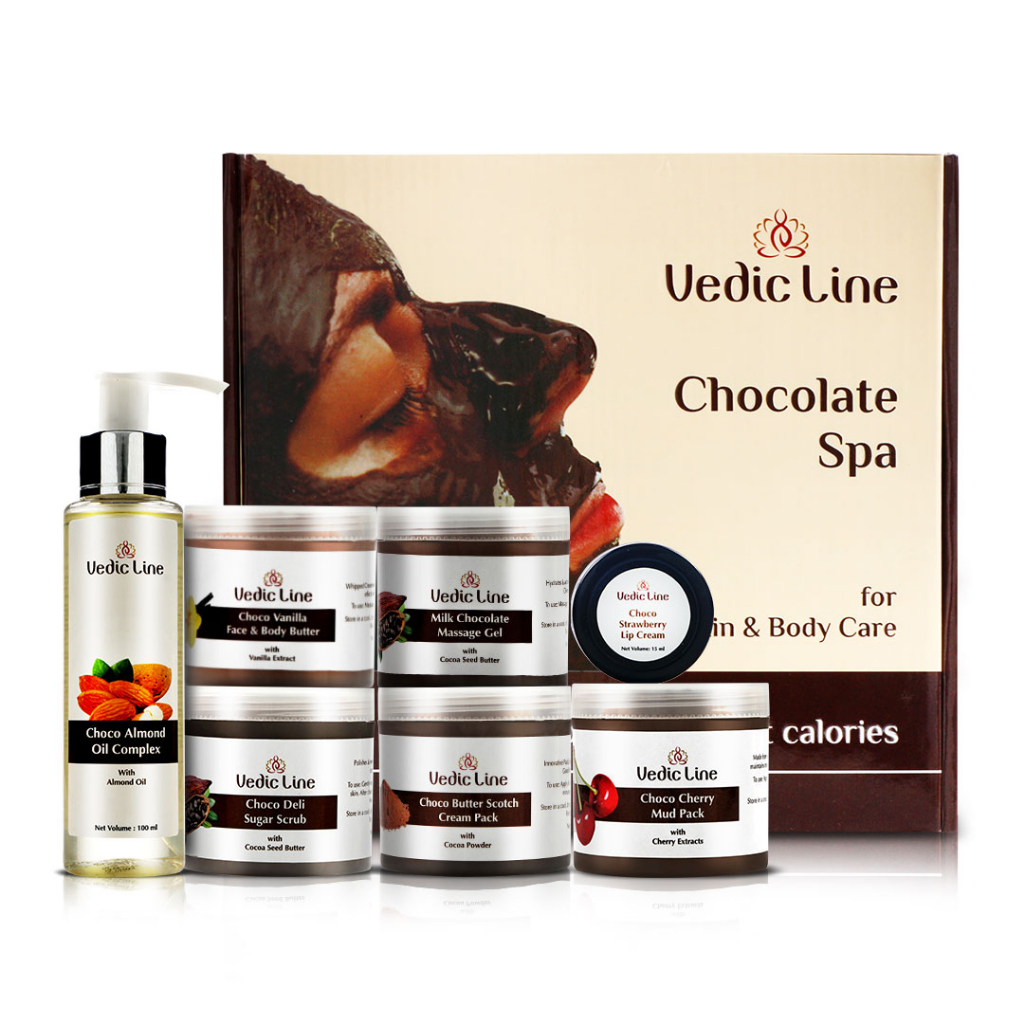 Vedic Line Chocolate Facial Kit - 615ml | Shopee Malaysia