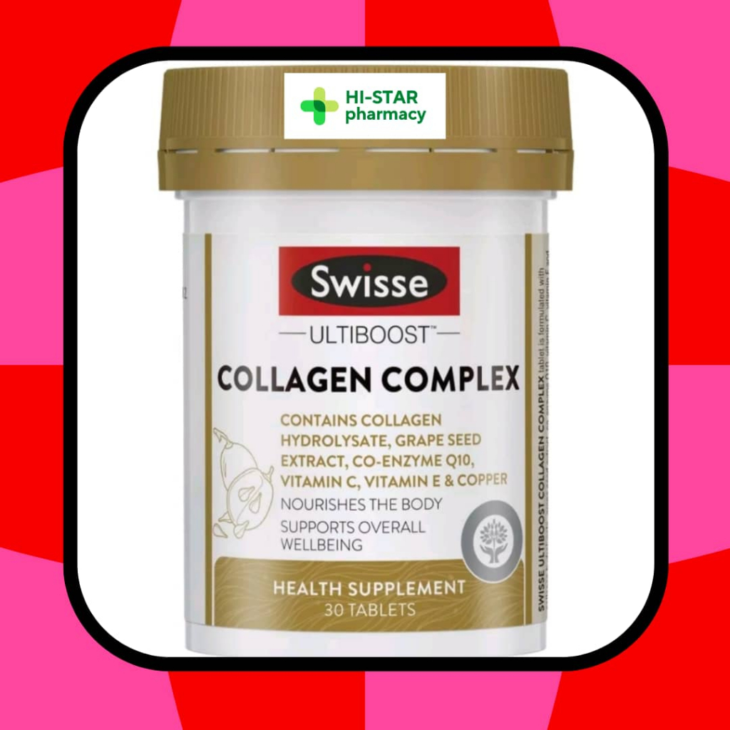 Swisse Ultiboost Collagen Complex 30 Tablet (EXP: 03/2024) | Shopee ...