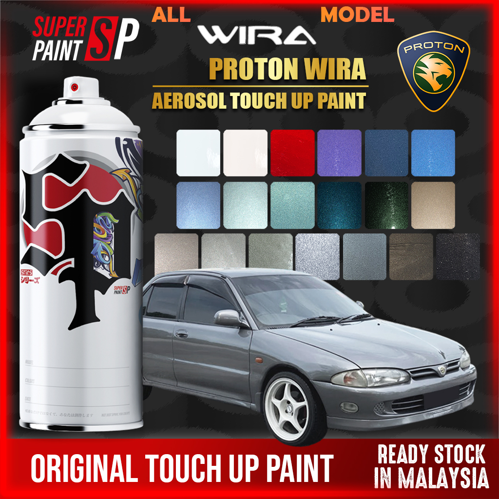 PROTON WIRA 】 Touch Up Paint Aerosol 🚗 DIY Spray 370ml Wira Lama ...