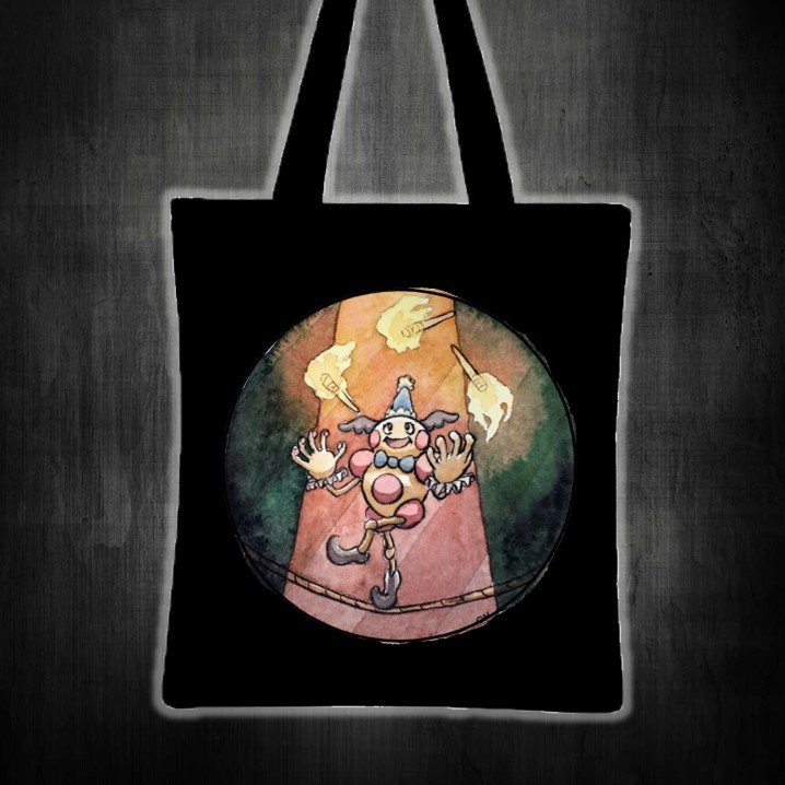 MR.MIME THE CIRCUS JUGGLER (POKEMON) Printed tote bag canvas | Shopee Malaysia