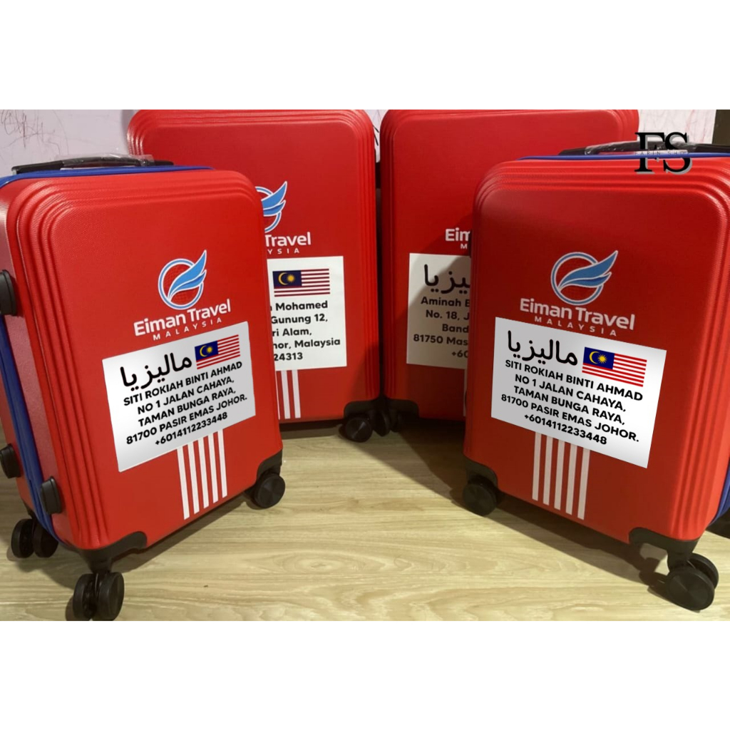 🔥Sticker Luggage🔥 Umrah Haji🔥 Label beg dan barang lain2 🔥 | Shopee ...