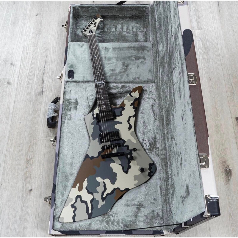 ESP LTD James Hetfield Signature Snakebyte Electric Guitar Camo ...
