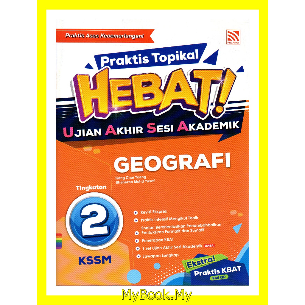 *BARU* MyB Buku Latihan : Praktis Topikal Hebat UASA Tingkatan 2 - Geografi (Pelangi) | Shopee ...