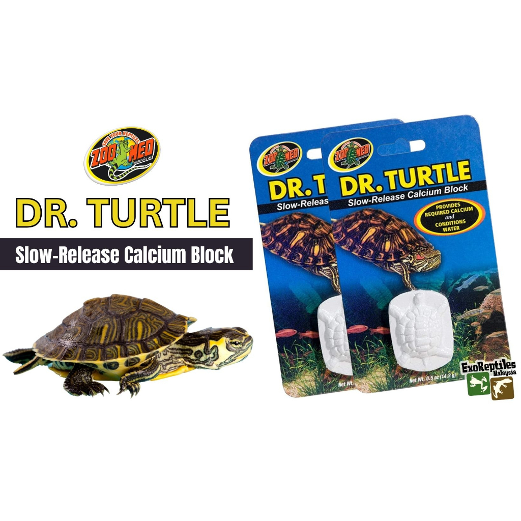 ZOO MED DR. TURTLE CALCIUM BLOCK 14.2g | Shopee Malaysia
