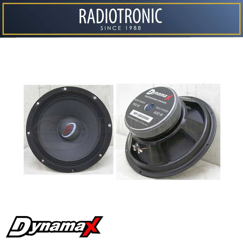 DYNAMAX 10" METAL SPEAKER SP-GD25M | Shopee Malaysia