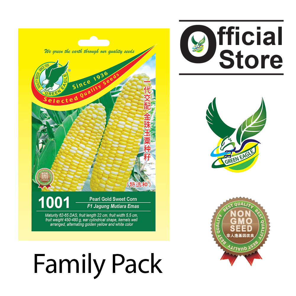 GE 1001 F1 Hybrid Pearl Gold Sweet Corn [5g] | Shopee Malaysia