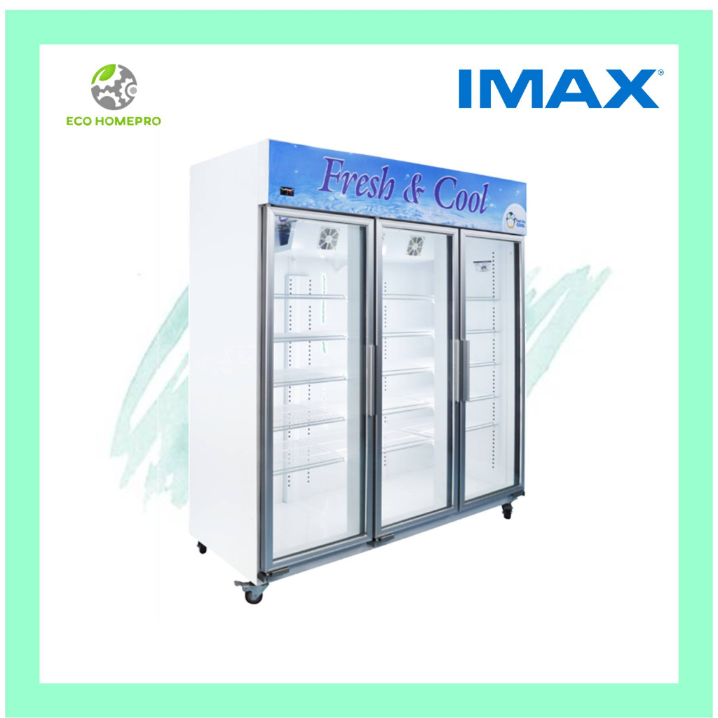 Imax 3Door 62" Display Chiller (1506L/WHITE) | Shopee Malaysia