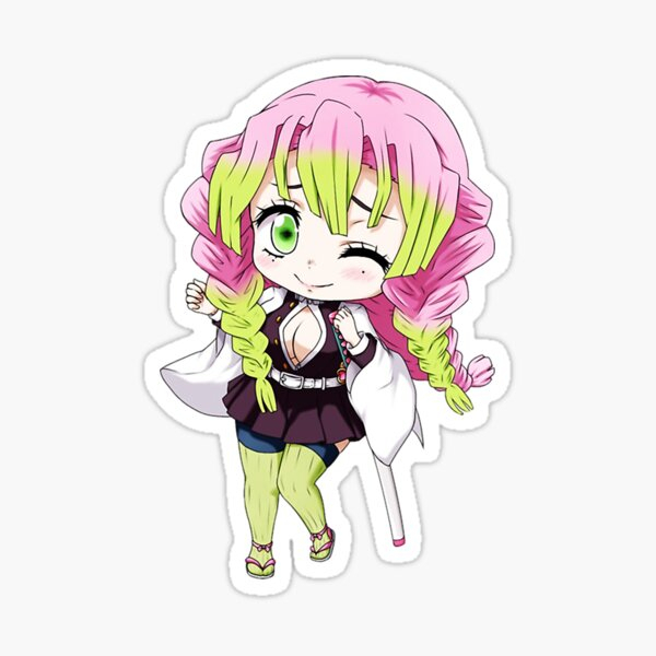 Mitsuri Kanroji Demon Slayer Stickers | Shopee Malaysia
