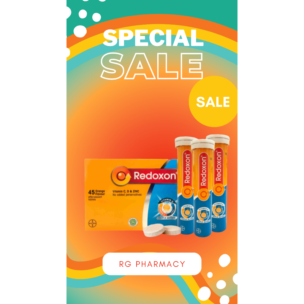 Redoxon Vitamin C&D and zink | Shopee Malaysia