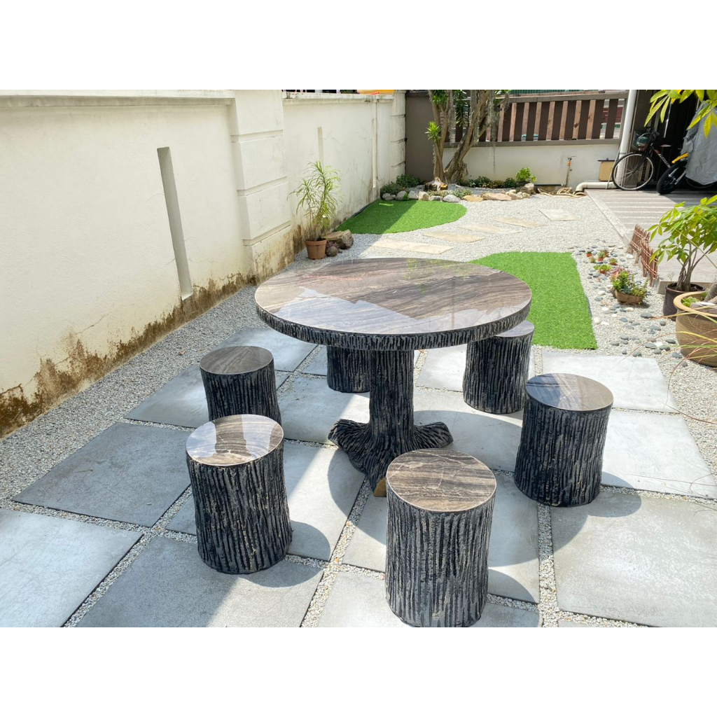 [PRE-ORDER][VINEYARD GARDEN] Outdoor/ Indoor Marble Topping Garden ...