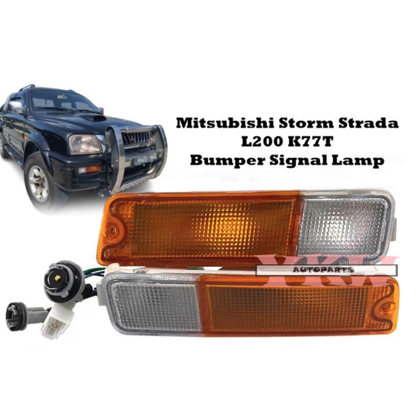 Mitsubishi Storm Strada L200 K77T 1995-2005 Front Bumper Signal Lamp ...