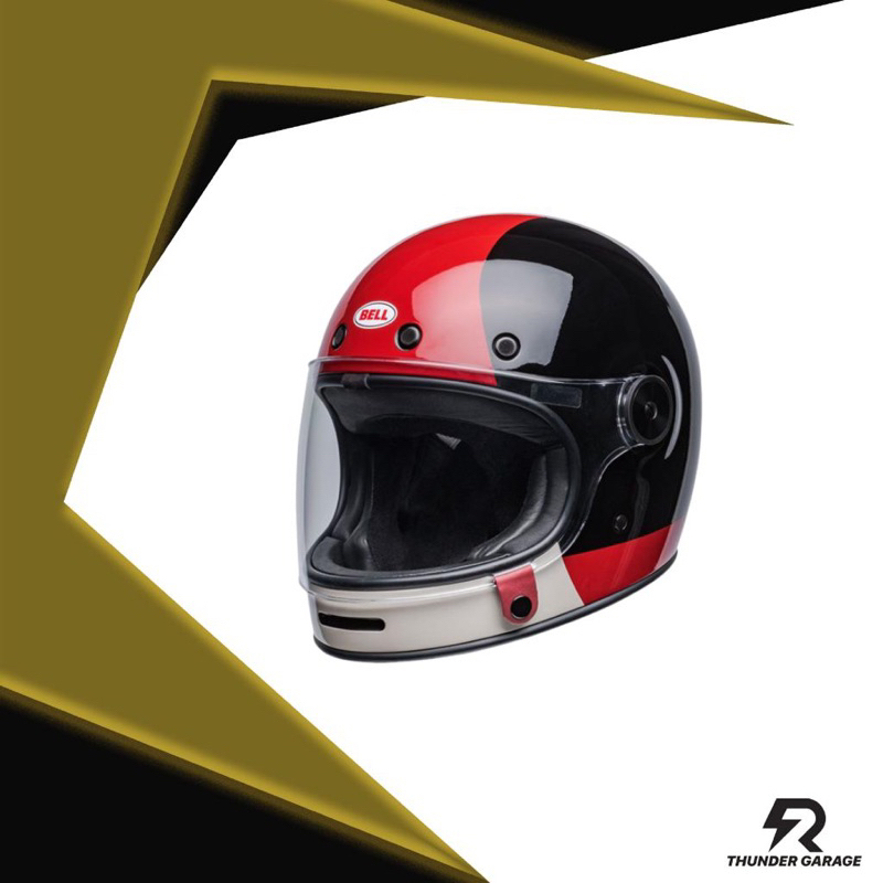 Bell Bullitt Blazon Retro Classic Full Face Helmet (Original 100% ...