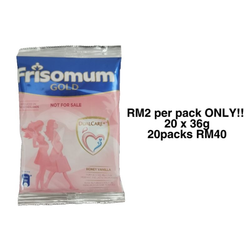 FRISOMUM GOLD SACHET /SAMPLE PACK 36g EXP. NOV 2023 | Shopee Malaysia