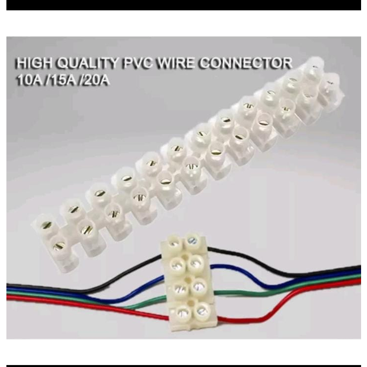 PVC Connector Electrical 10A 15A / PVC Wire Cable connector connecter ...