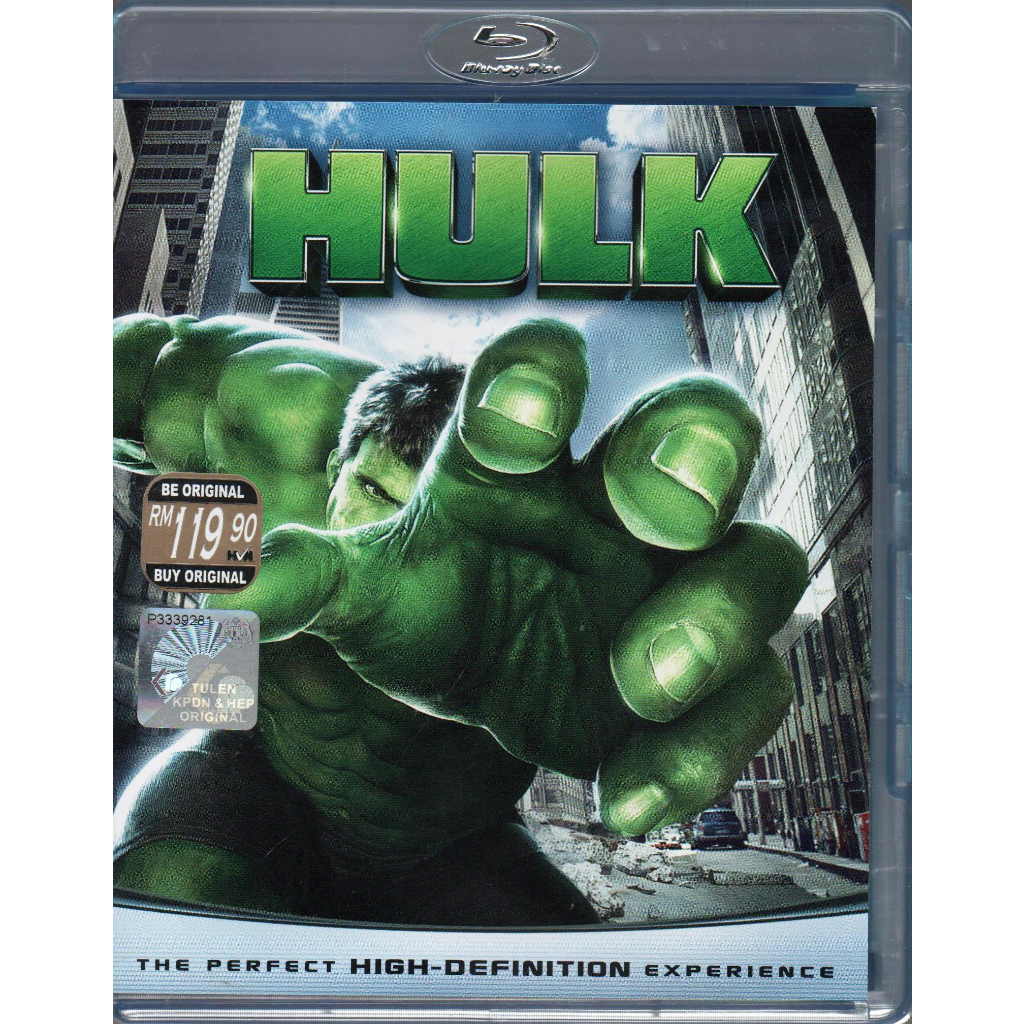 Blu-Ray Disc Hulk (2003 Film) | Shopee Malaysia