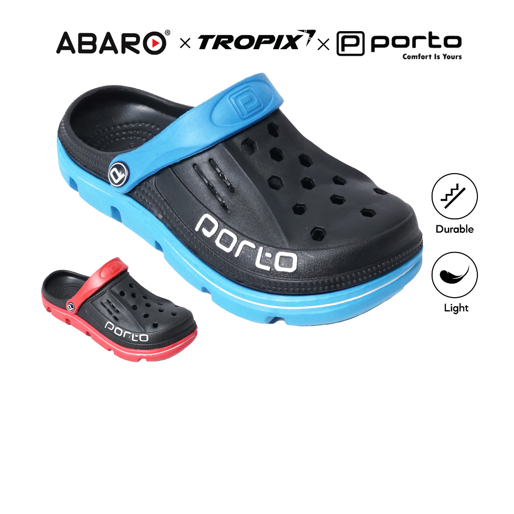 ABARO Super Light Comfy ESN81B1 ESN51F1 TROPIX PORTO Men Mule Clogs ...