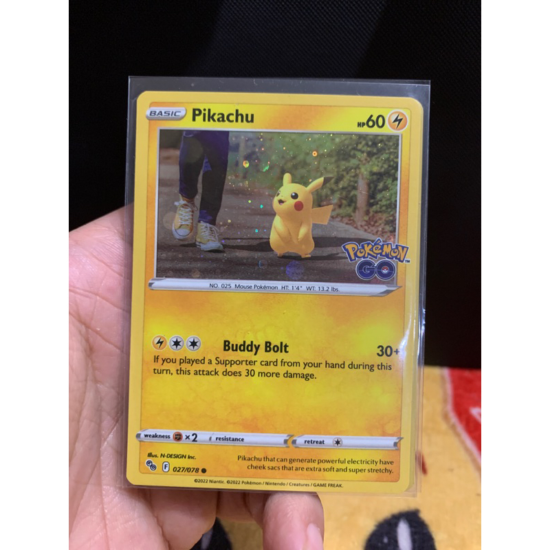 Pokemon Tcg - Pikachu Pogo Alt art promo | Shopee Malaysia