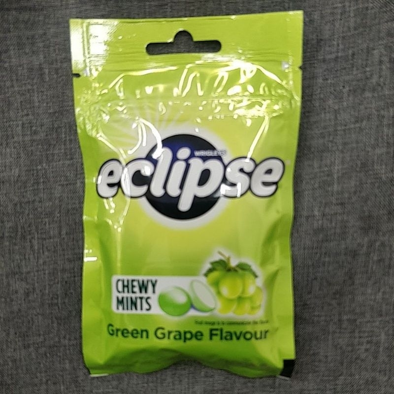 Wrigley's Eclipse Chewy Green Grape 45g | Shopee Malaysia