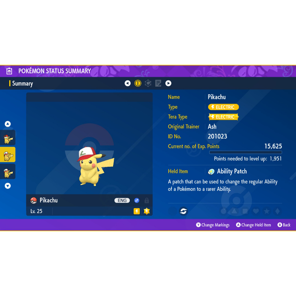 Pokemon Scarlet & Violet - 6IV Pikachu [Original Cap] | Shopee Malaysia