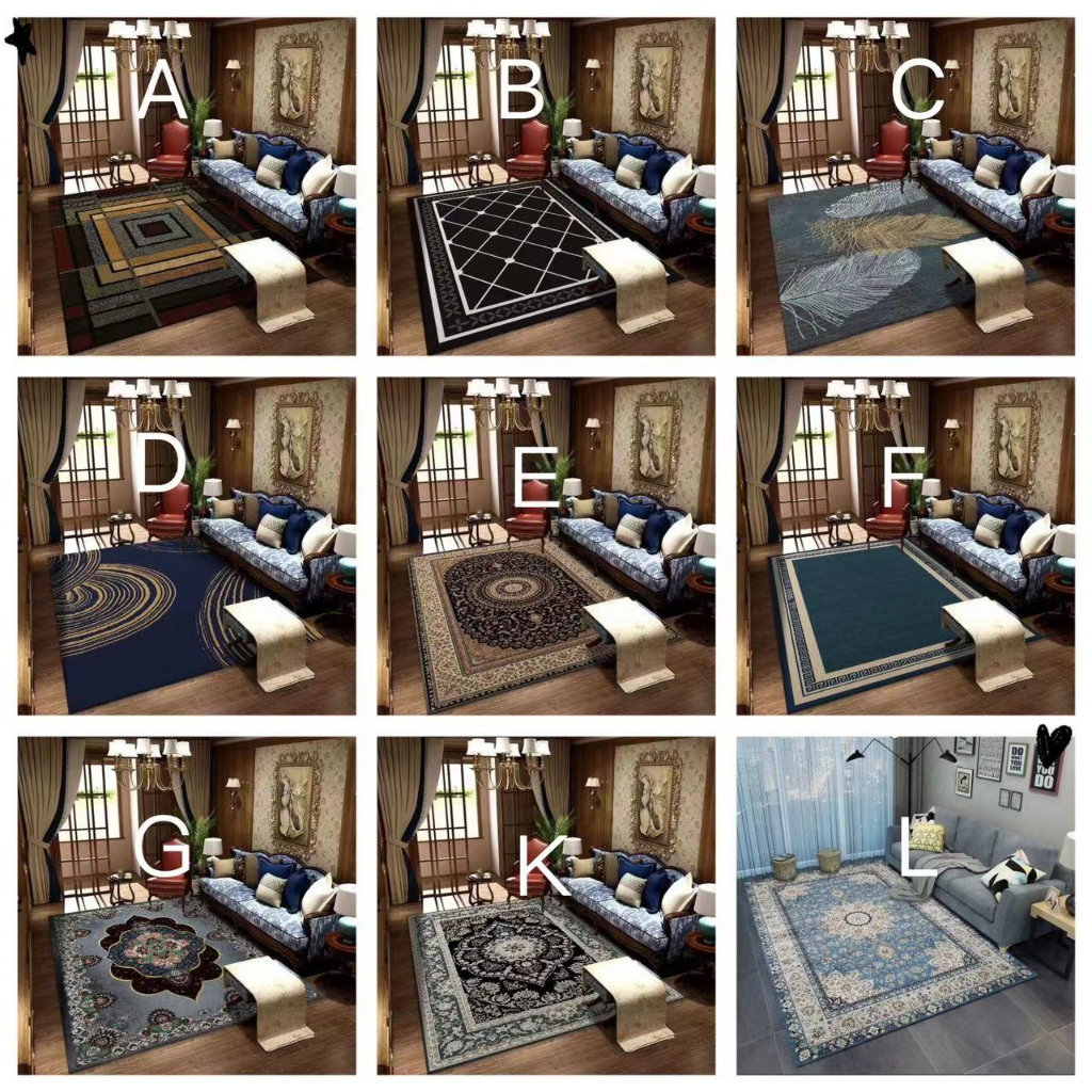 150*90CM Size M Ready Stock Karpet !!5D Carpet floor mat/Karpet/Rug ...