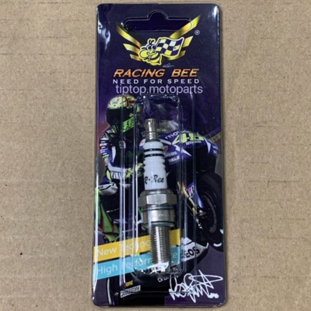 HONDA WAVE125 RACING SPARK PLUG 3 KAKI RACING BEE | Shopee Malaysia
