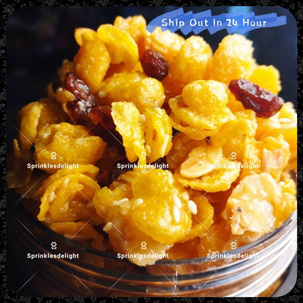 [VIRAL]CORNFLAKES MADU HOMEMADE 150gHONEY/RANGUP & SEDAP | Shopee Malaysia