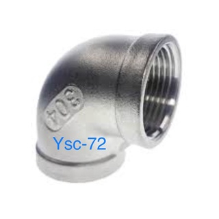 Stainless Steel SS304 Fittings Elbow 3''~ 4'' BSPT THREAD | Shopee Malaysia