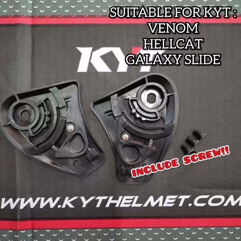 GEAR BASE KYT VENOM / HELLCAT SKRU KYT GEAR BASE KYT ONE SET | Shopee ...
