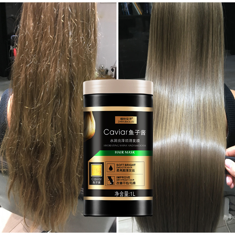 Caviar hair mask keratin treatment hair care straight hair rambut hair ...