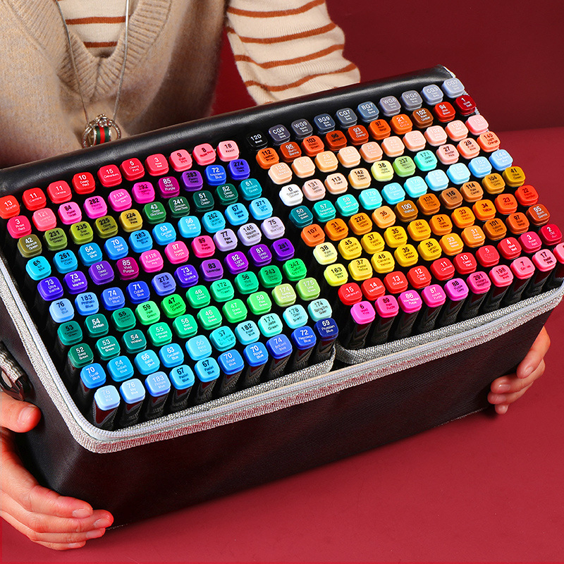 🇲🇾Ready Stock🔥 262PCS Marker Pen Markers Set Sketch Set Manga Design ...